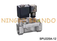 China 1 1/4 inch Stainless Steel Solenoid Valve Shako Type SPU225A-12 for sale