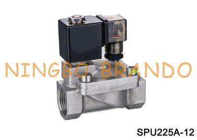 China 1 1/4 inch Stainless Steel Solenoid Valve Shako Type SPU225A-12 for sale