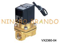China VX2360-04 1/2'' SMC Type Brass Solenoid Valve for Water Air 220V 110V 24V for sale