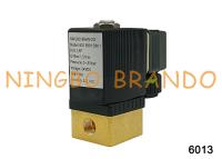 China Type 6013 Brass Direct Acting Solenoid Valve 1/8'' 1/4'' for sale