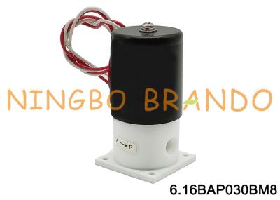 China M8 Anti-corrosive Isolation PTFE Solenoid Valve DC24V AC220V for sale