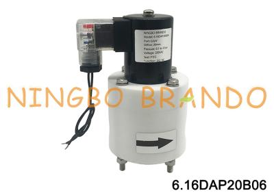China 3/4'' Anti-corrosion PTFE Solenoid Valve DC24V AC110V AC220V for sale