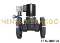 China 3/4'' Flanged Diaphragm Valve UPVC DN20 Anti-corrosive Valve for sale