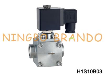 China 3/8'' 120 160 bar High Pressure Water Air Gas Stainless Steel 304 Solenoid Valve for sale