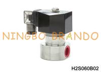 China 1/4'' Inch High Pressure SS304 Solenoid Valve 100 bar AC220V AC110V DC24V for sale