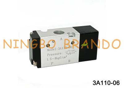 China AIRTAC Typepneumatic control valve 3A110-06 1/8'' 3 Way Air Pilot Valve for sale