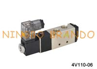 China Airtac Type 4V110-06 Single Solenoid Pneumatic Air Valve 4V100 Series for sale