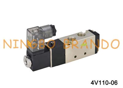 China Airtac Type 4V110-06 Single Solenoid Pneumatic Air Valve 4V100 Series for sale