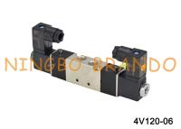 China Airtac Type 4V120-06 Solenoid Air Valve 5/2 Double Pneumatic Solenoid valve for sale