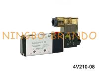 China Airtac Type 4V210-08 Solenoid Air Valve 5/2 way 4V200 Series for sale