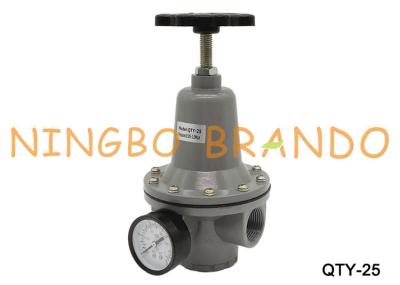 China QTY-25 Pneumatic Pressure Regulator 1.0MPa 1 inch Regulator with Gauge QTY25 for sale