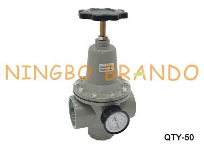 China 2'' Qty-50 Air Control Compressor Pressure Gauge Relief Regulating Regulator Valve for sale