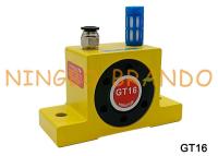 China GT16 1/4 BSPP Golden Pneumatic Turbine Vibrator For Industrial Hopper for sale