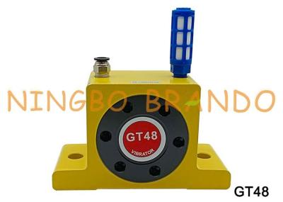 China GT48 3/8'' Pneumatic Turbine Vibrators Silent Golden Industrial Vibrator for Hopper Golden for sale