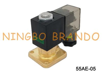 China Carimali Coffee Machine 2 Way Brass Solenoid Valve Flange 1.0mm 1.5mm 2.0mm for sale