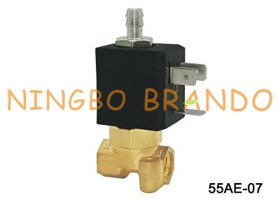 China 3-Way NC 1/8'' Brass Solenoid Valve for Espresso Coffee Maker 230V 240V for sale