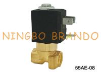 China 1/8'' 2-Way NC Brass Solenoid Valve for Espresso Coffee Maker Spare Parts 230V 240V for sale