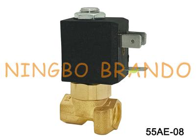 China 1/8'' 2-Way NC Brass Solenoid Valve for Espresso Coffee Maker Spare Parts 230V 240V for sale