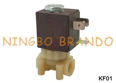 China CEME Type 1/8'' 2 Way NC Food Grade Safe PA66 Plastic Water Solenoid Valve KF01 for sale