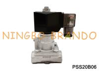 China 2 Way NC Stainless Steel SS304 Steam Solenoid Valve 3/8 Inch 24V 110V 220V for sale