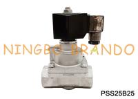 China 1''  Inch High Pressure Electric Solenoid Steam Stainless Steel Valve NC for sale