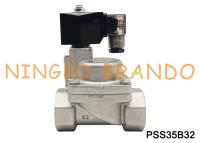 China 1-1/4'' Inch Steam Solenoid Valve 2/2 Way Pilot Perated High Temperature for sale