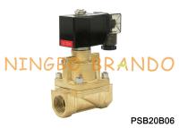 China 3/4'' Inch Brass High Pressure Electric Steam Solenoid Valve Normally Closed for sale