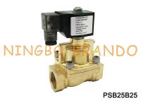 China 1'' Steam Solenoid Valve 2/2 Way Normally Closed Brass 24V 110V 220V for sale