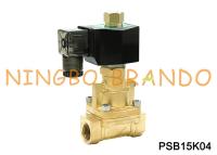 China 1/2'' Inch Brass 2/2 Normally Open Steam Solenoid Valve 24V 110V 220V for sale