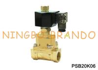 China 3/4'' Inch Steam Solenoid Valve 24VDC Normally Opened Brass for sale