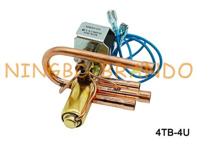 China 4TB-4U Four-way Reversing Valve for Air Conditioning Refrigeration With R22 R407C R404A R410A for sale