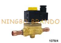 China Castel Type Solenoid Valve 1/2'' Solder 1078/4 1078/4A6 1078/4A7 24V 110V 220V for sale
