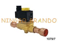 China Refrigeration Solenoid Valve Castel Type 1079/7 Solder 7/8'' Inch for sale