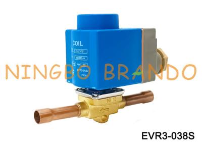 China Solenoid Valve Danfoss Type 032F1204 EVR 3 3/8 in Solder NC for sale
