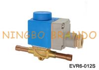 China Danfoss Type 032L1209 Solenoid Valve 1/2 in ODF EVR6 24V 110V 220V for sale