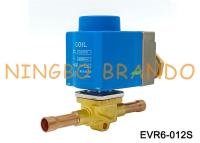 China Danfoss Type 032L1209 Solenoid Valve 1/2 in ODF EVR6 24V 110V 220V for sale