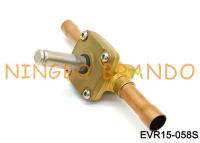 China EVR 15 5/8'' Solder Danfoss Type Solenoid Valve 032F1228 032L1228 for sale