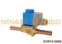 China EVR 15 5/8'' Solder Danfoss Type Solenoid Valve 032F1228 032L1228 for sale