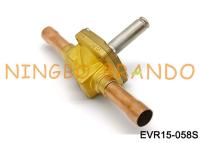 China EVR 15 5/8'' Solder Danfoss Type Solenoid Valve 032F1228 032L1228 for sale