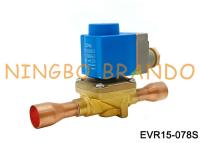 China Danfoss Type 032L1225 Solenoid Valve 7/8 in EVR 15 ODF NC for sale