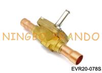 China Danfoss Type 032L1240 Solenoid Valve 7/8 in EVR 20 ODF AC220V DC24V for sale