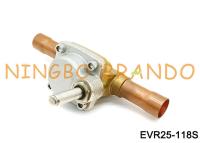 China Danfoss Type 032L2201 Solenoid Valve EVR 25 Solder ODF 1 1/8 in for sale
