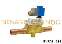 China Solenoid Valve Danfoss Type 1-3/8'' Evr25 Odf 220VAC 24VDC for sale