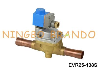China Solenoid Valve Danfoss Type 1-3/8'' Evr25 Odf 220VAC 24VDC for sale