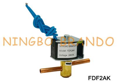 China Solenoid Valve FDF2AK NO Series Refrigeration Valve Sanhua Type 1/4'' for sale