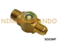 China Danfoss Type SGN SGI Low Pressure Sight Glass 1/4'' 3/8'' 1/2'' Flare int x ext for sale