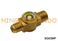 China Danfoss Type SGN SGI Low Pressure Sight Glass 1/4'' 3/8'' 1/2'' Flare int x ext for sale
