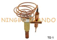 China Thermostatic expansion valve Danfoss Type TD1 R134a R22 R407C R404A for sale