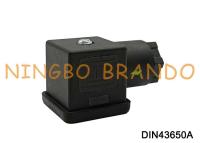 China DIN43650A Solenoid Coil Connector 18mm 3 PIN DIN 43650 Type A for sale