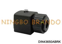 China Burkert Type 2508 Solenoid Coil Cable Plug Connector DIN43650A 18mm DIN 43650 Type A for sale